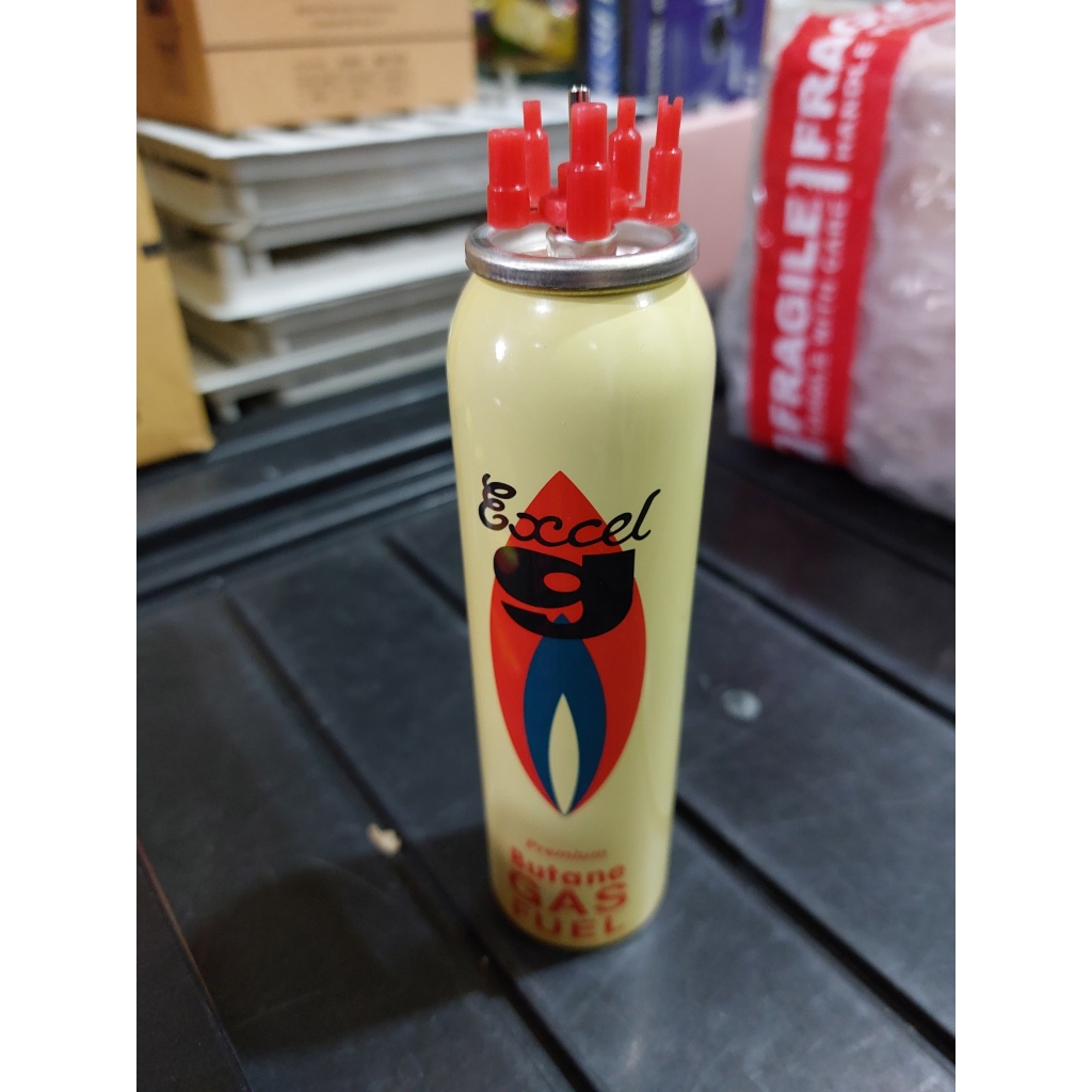 Excel Butane Gas Refill 130ml Or 200ml | Shopee Philippines