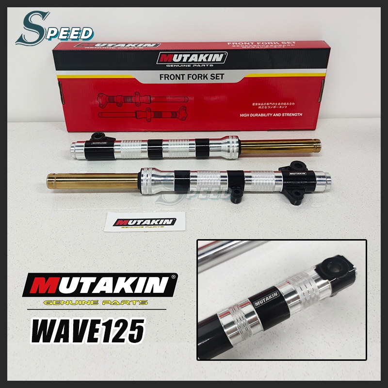 MUTAKIN CNC Motorcycle Front Shock For WAVE125 /Wave 125 S / Wave 125 X ...