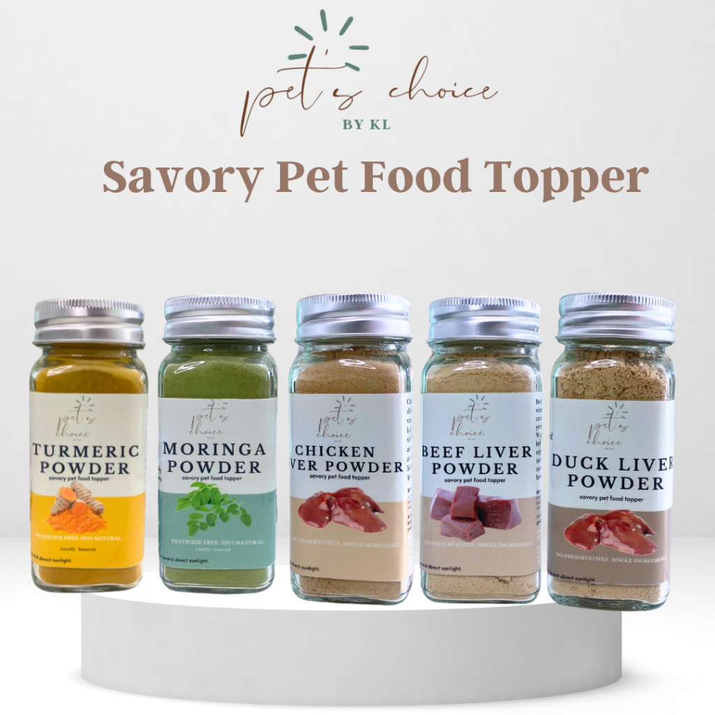 Savory pet food topper - Moringa Powder Turmeric Powder Chicken Liver ...