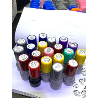 1.7CM ROUND PERONALIZED LOGO STAMP | Shopee Philippines