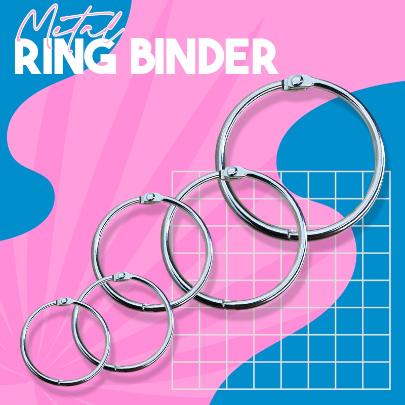 Ring Binder Metal Binding 15mm | 20mm | 25mm | 32mm | 38mm | 50mm ...