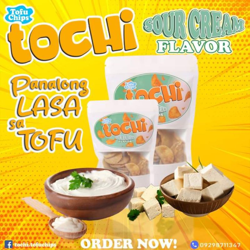Tofu Chips SOUR CREAM Flavor (TOCHI) | Shopee Philippines