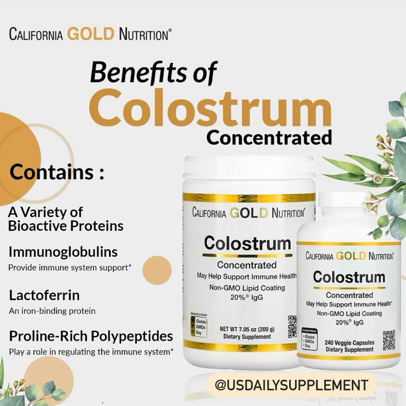 [ONHAND] California Gold Colostrum 240 capsules | Shopee Philippines