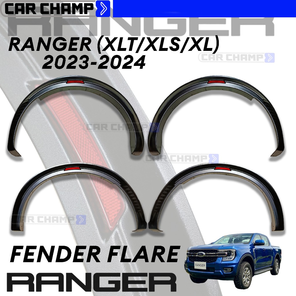 FORD Next-Gen Ranger 2023 to 2024 XLT / XLS / XL Fender Flare with ...