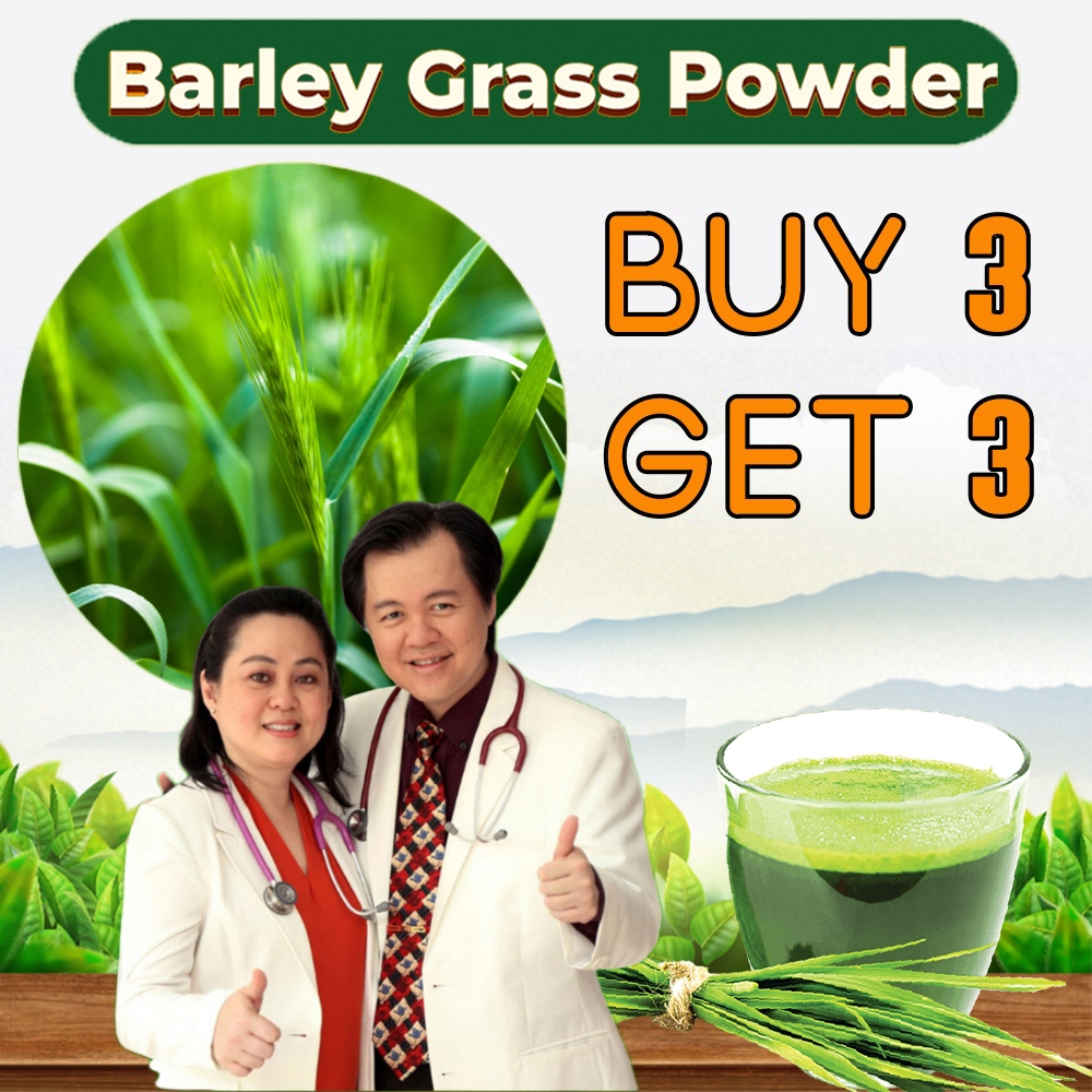 （BUY 3 GET 3）Barley Grass Power 100% organic and pure Barley grass ...