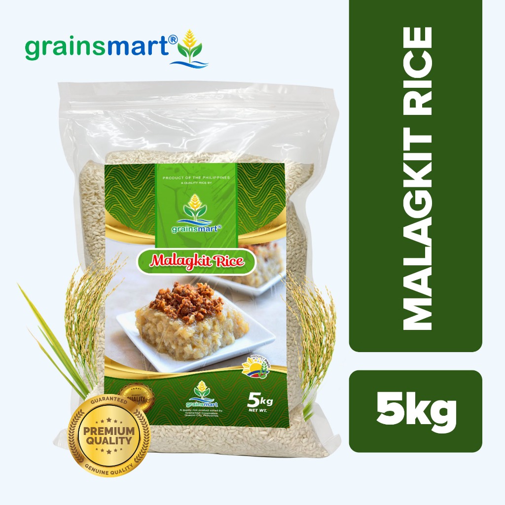 Grainsmart Rice Malagkit Rice 5KG | Shopee Philippines