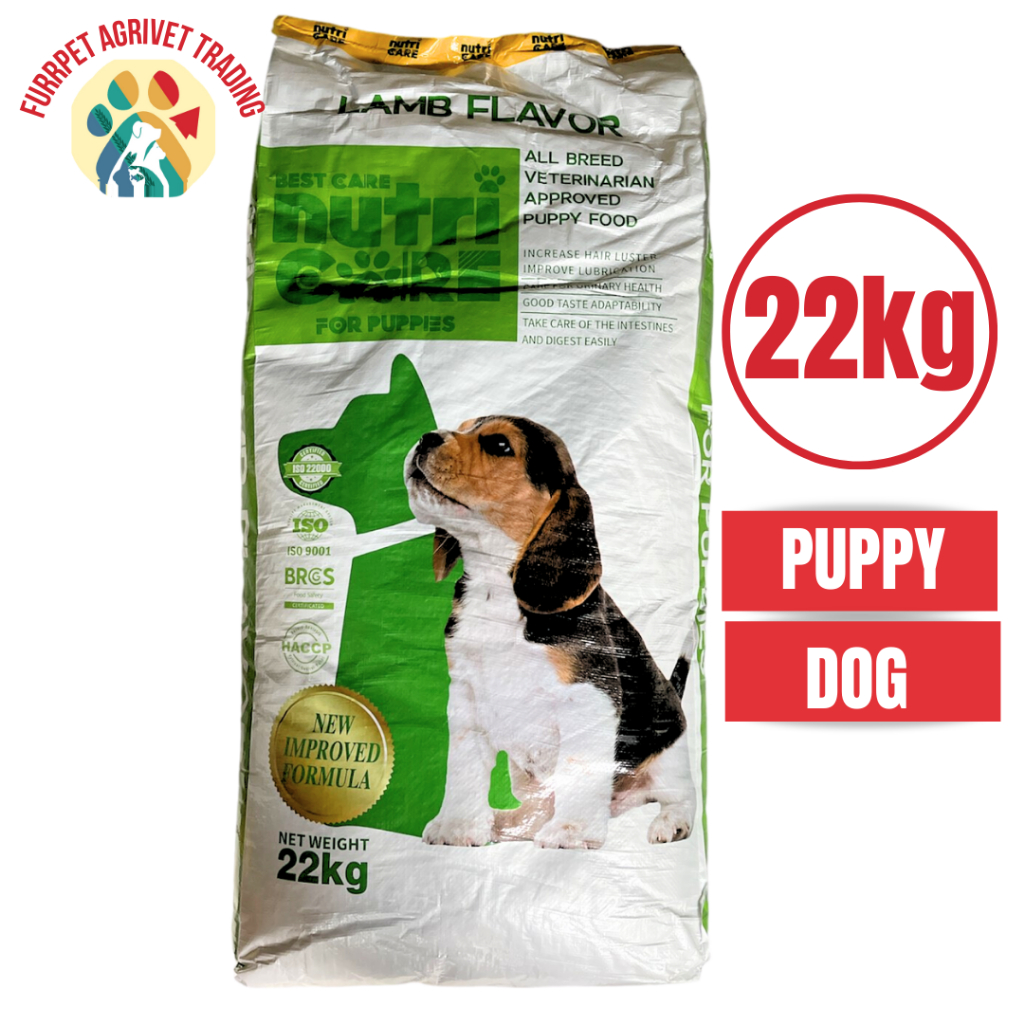 Nutricare Dog Food Puppy Lamb Flavor 1kg / HALF KILO REPACKED | Shopee ...