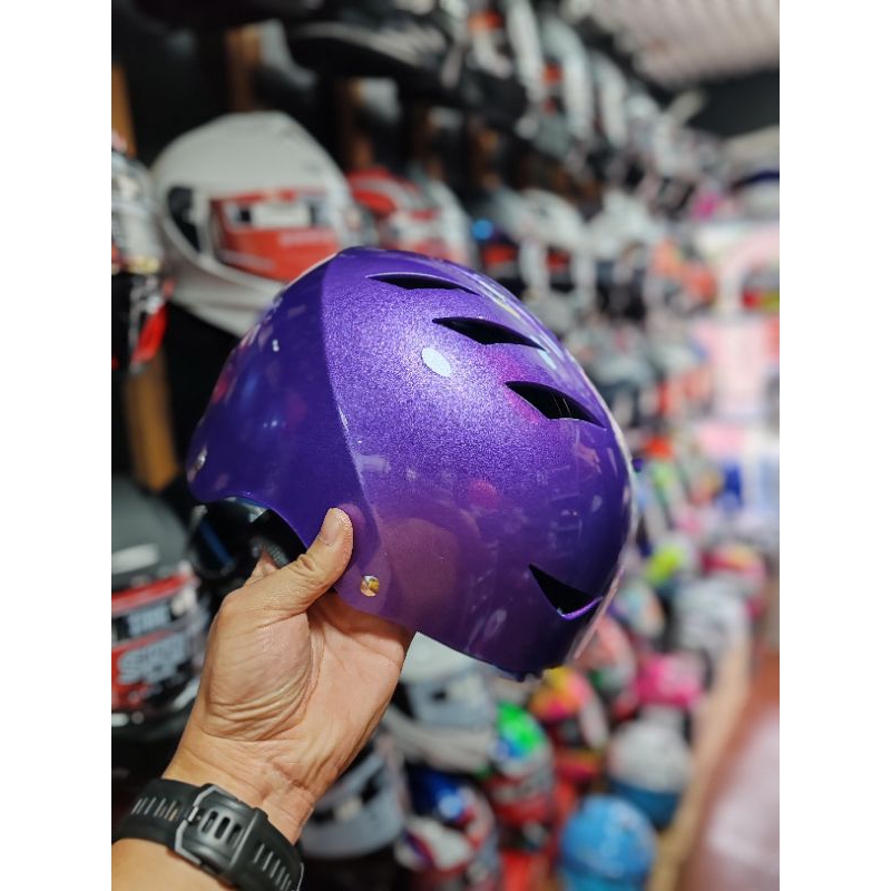 HNJ NUTSHELL HELMET ADJUSTABLE | Shopee Philippines