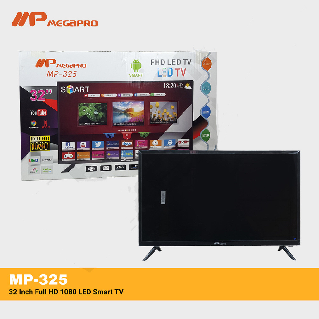 MEGAPRO MP-325 32 Inch Full HD 1080 LED Smart TV | Shopee Philippines