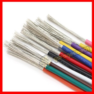 (1 METER) 24AWG/22AWG Wire Single Core Stranded Tinned Copper Cable For ...