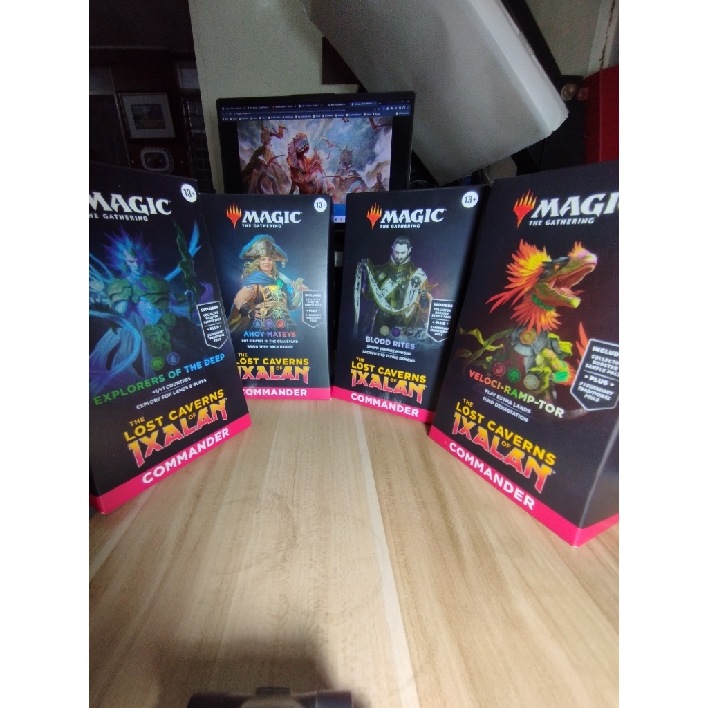 MTG The Lost Caverns of Ixalan Commander Precon Decks, Pirates, Merfolk ...