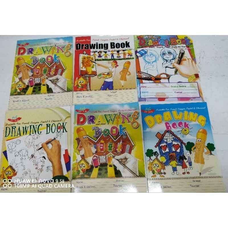 Drawing book educational design glossy cover | Shopee Philippines