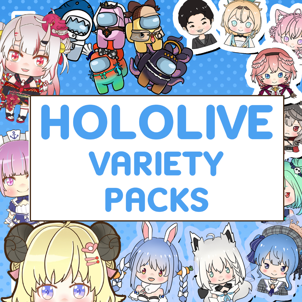 HOLOLIVE Gacha Bundle Pack | Shopee Philippines