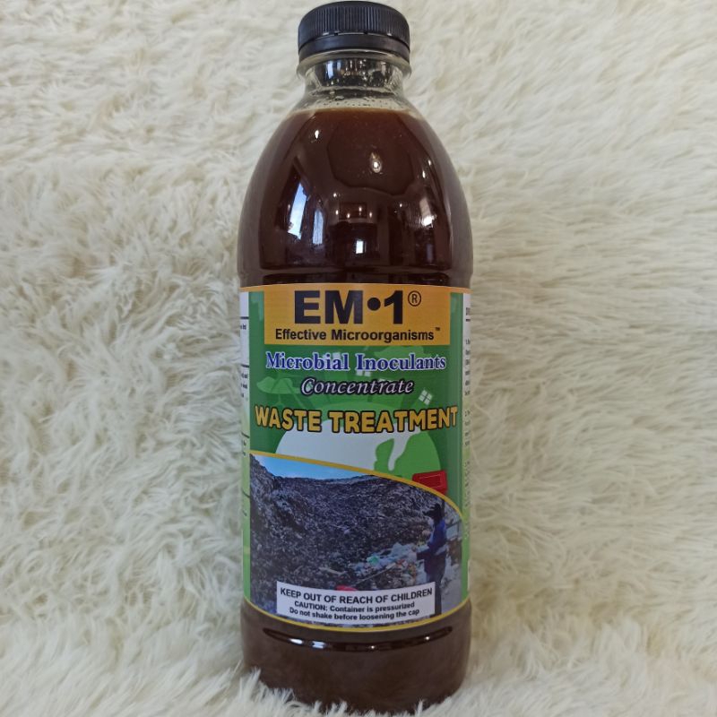 EM-1 (1LITTER) EFFECTIVE MICROORGANISMS /MICROBIAL INOCULANT | Shopee ...