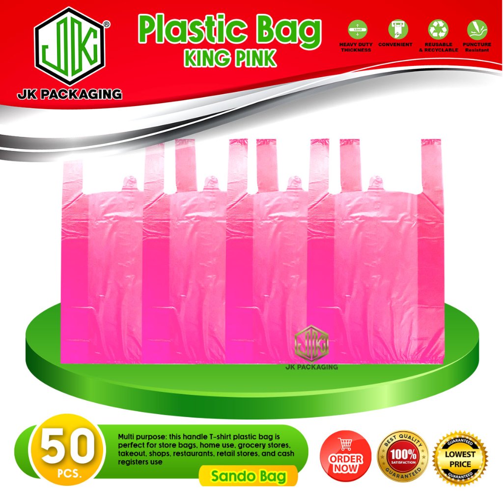 Plastic Sando Bag ( Assorted Color ) [ 45 PCS. per pack ] | Shopee ...