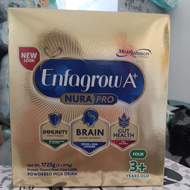 NEW LOOK ‼️ 1.725kg Enfagrow A+ Four Powdered Milk Drink Above 3years ...