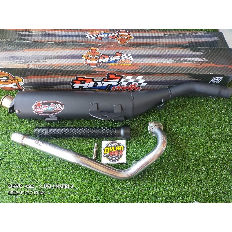 HUN POWER PIPE 2N1 FOR SNIPER 150 /155 (RACING MONKEY) | Shopee Philippines