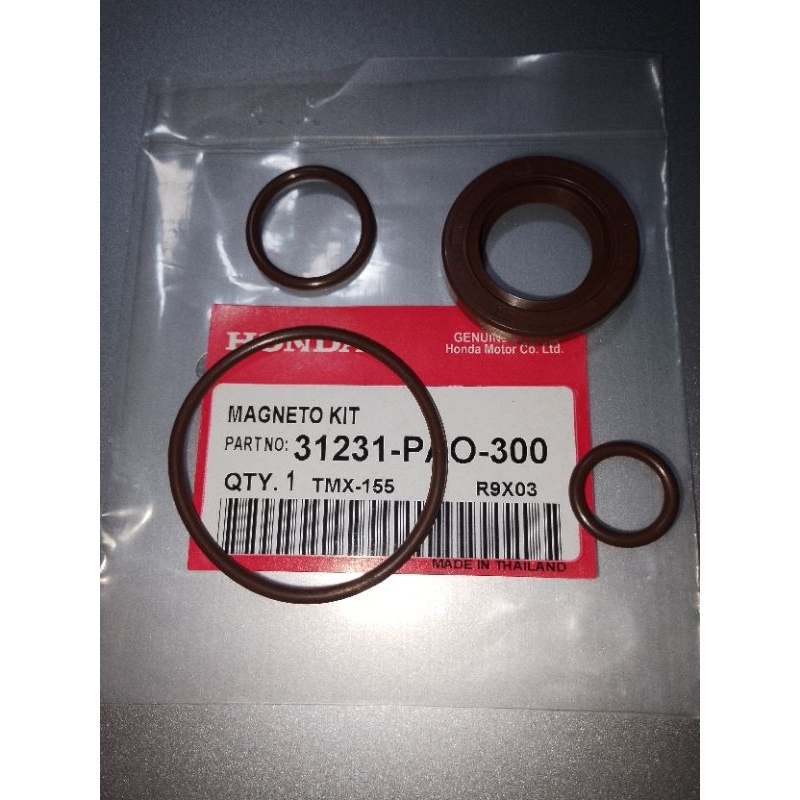 MAGNETO OIL SEAL KIT For Honda TMX 155 HEAT RESISTANT BROWN EDITION ...