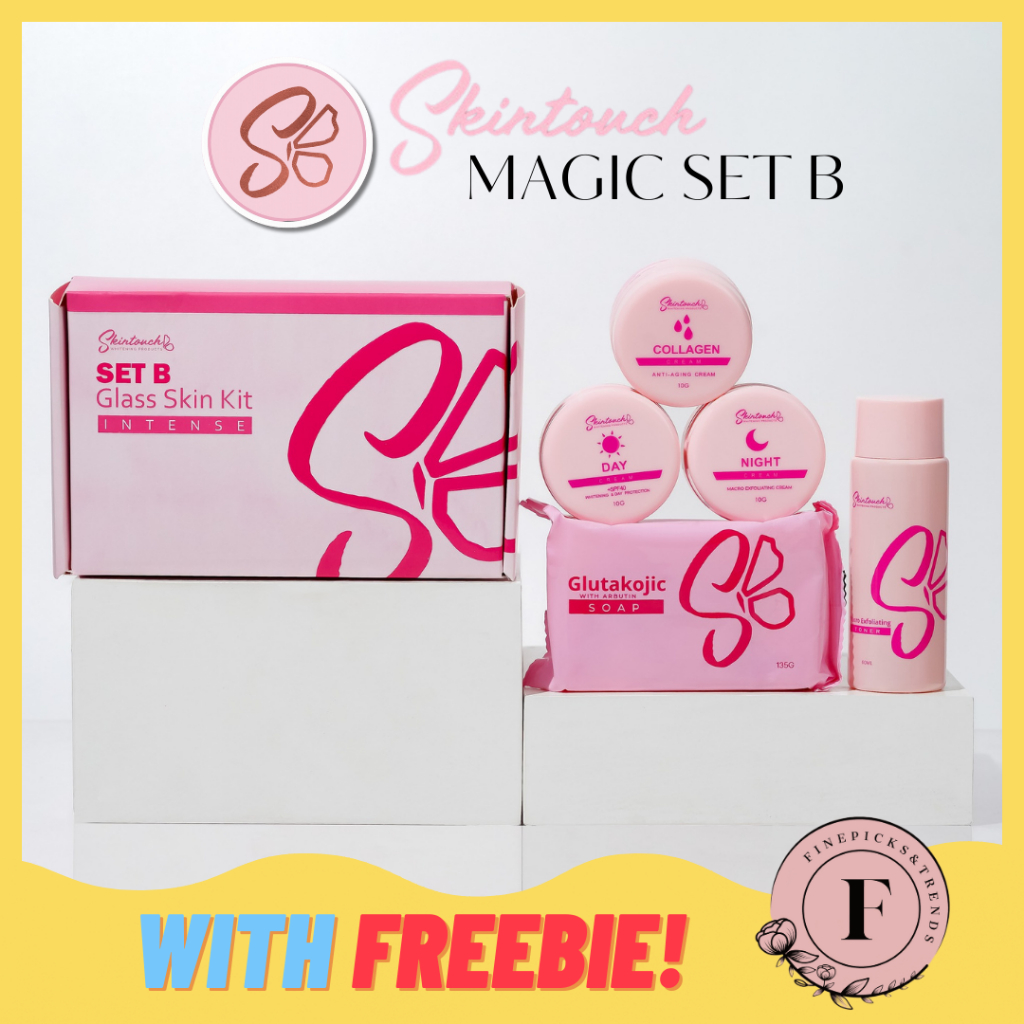 ORIGINAL SKINTOUCH MAGIC SET B Glass Skin Kit (Intense Rejuvenating Set ...