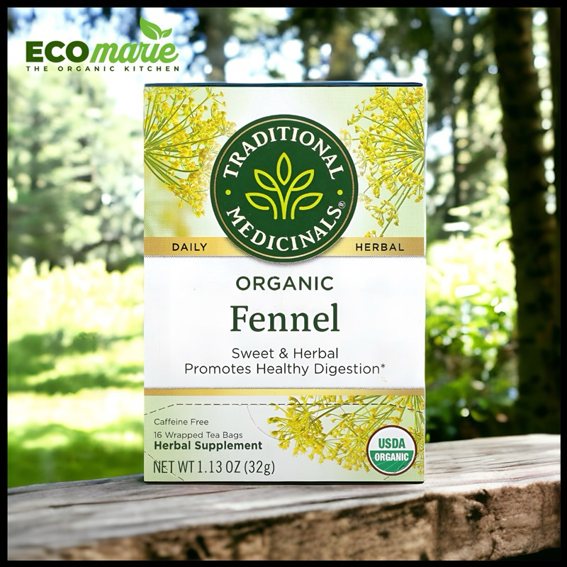 Traditional Medicinals Organic Fennel 16 tea bags ( 32g ) | Shopee ...