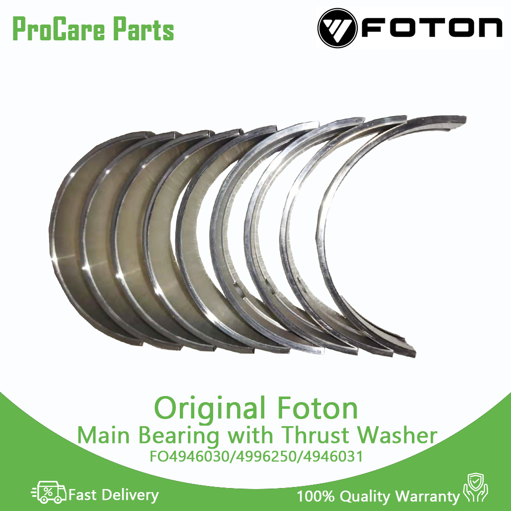 Original Foton Main Bearing with Thrust Washer for ISF2.8 Cummins ...
