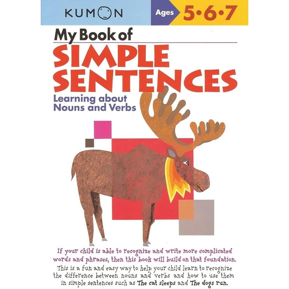 My Book of Simple Sentences: Nouns and Verbs: Learning about Nouns and ...