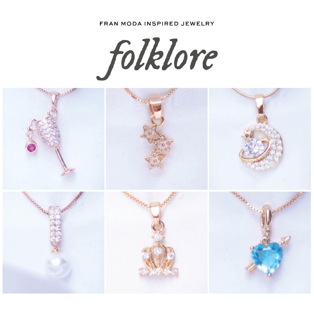 FRAN MODA | FOLKLORE Taylor Swift Inspired Necklace Collection | Shopee ...