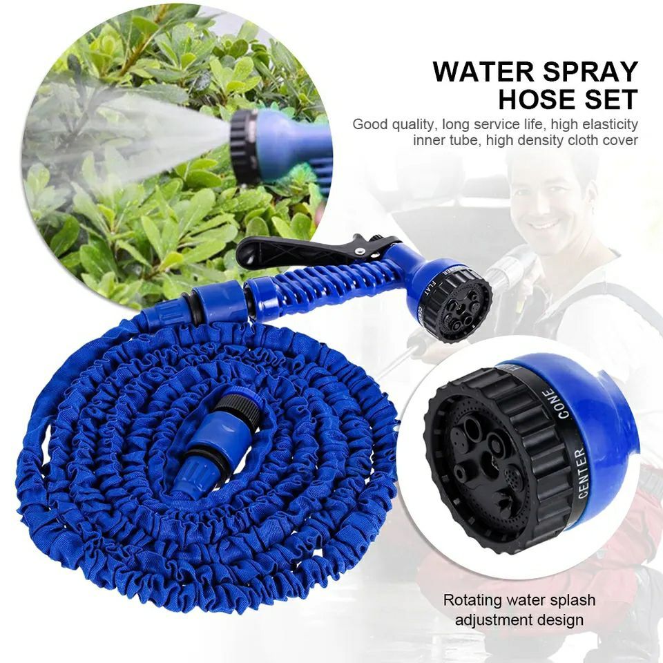 Garden Hose Expandable Flexible Water Hose Plastic Hoses Car Wash Water ...