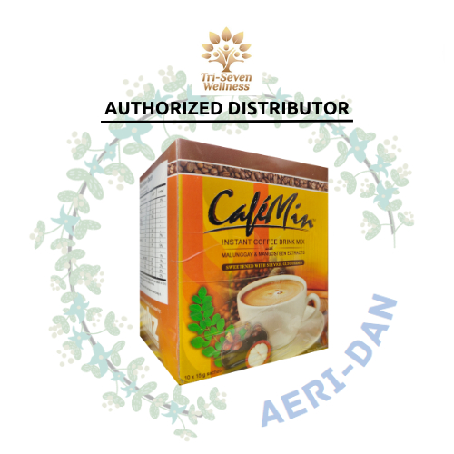 CafeMin | Instant Coffee Drink Mix with Malunggay and Mangosteen ...