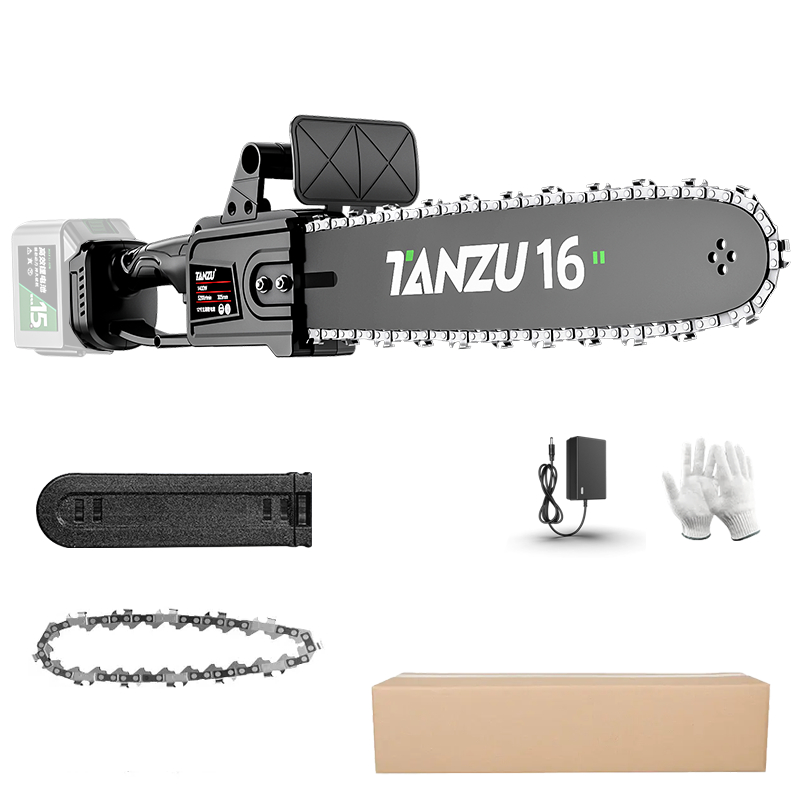 【In stock】Tanzu 21V Electric Cordless Brushless Chainsaw 8/12/16 Inch ...