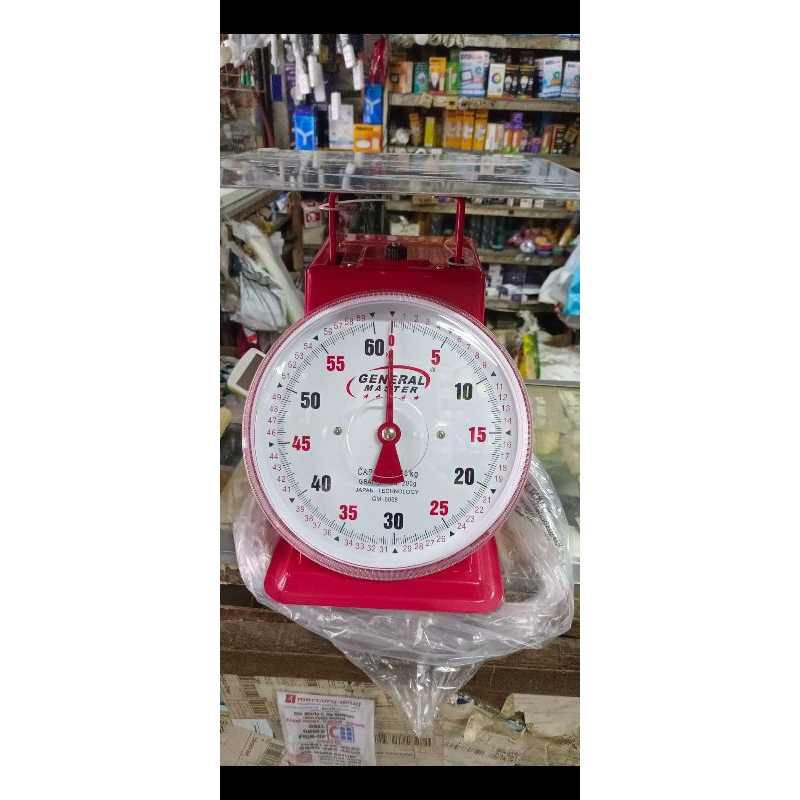 Heavy Duty 60kg Flat scale general master Dial Spring /Timbangan ...