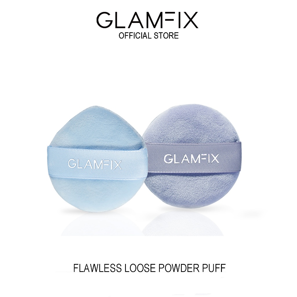 GLAMFIX Flawless Loose Powder Puff | Shopee Philippines