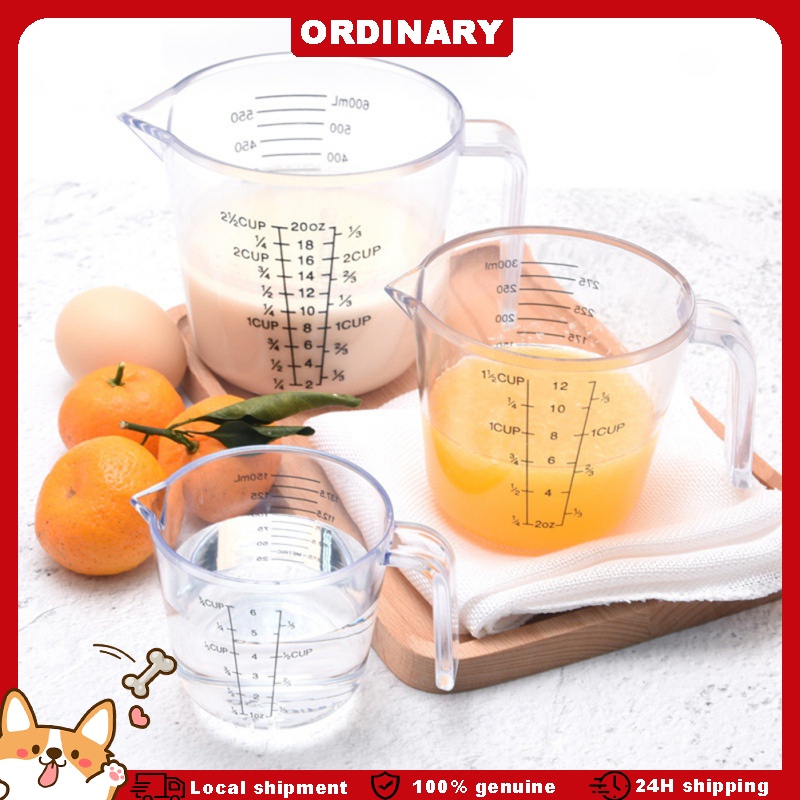 1000ML Good Cook Clear Measuring Cup With Measurements 3sizes Measuring ...