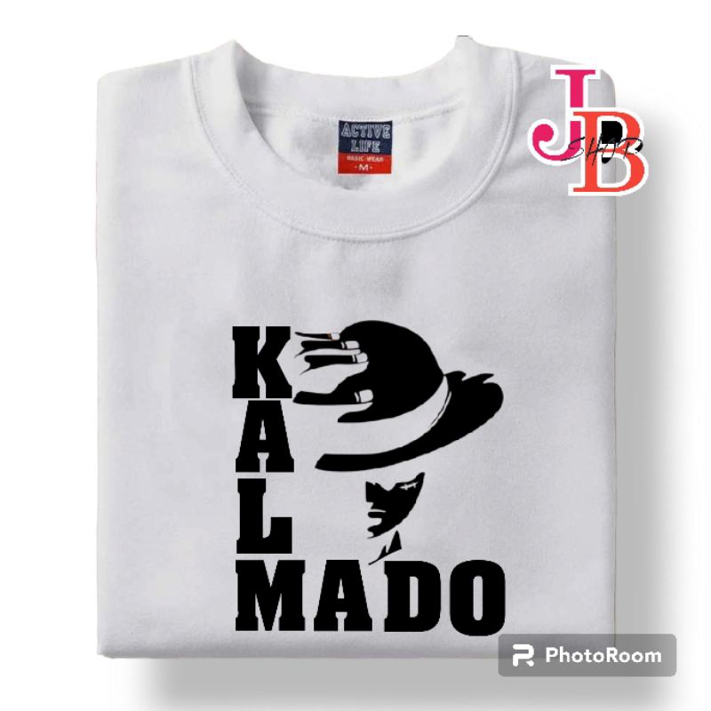 kalmado tshirt unisex print makapal cotton | Shopee Philippines