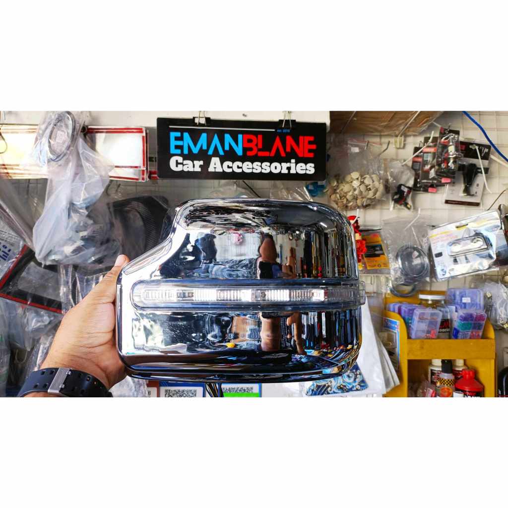 Side Mirror Cover with Lights for Multicab Transformer Van DA64W in ...