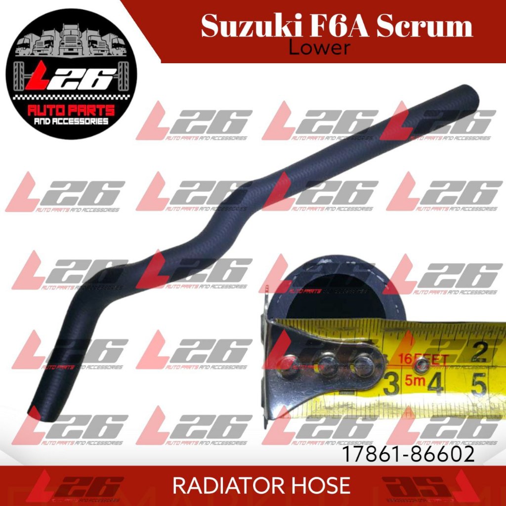 Suzuki F6A Scrum Radiator Hose Lower Long 17861-86602 | Shopee Philippines