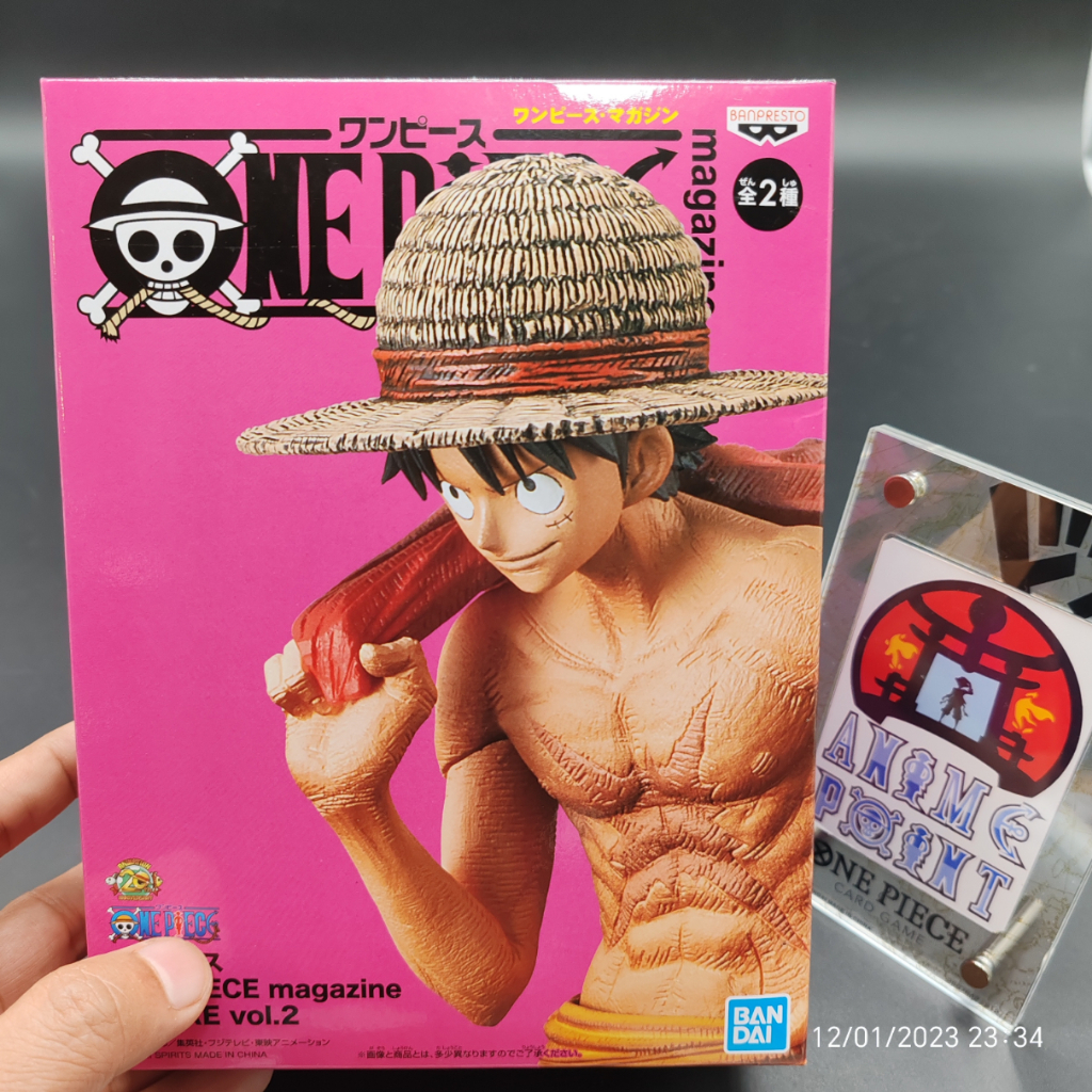 One Piece - Magazine Figure Vol.2 - Monkey D. Luffy | Shopee Philippines