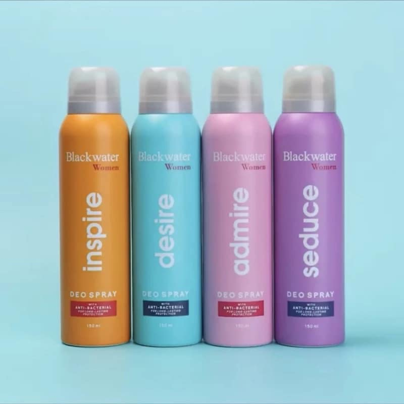 Blackwater Women Deo Spray 150ml (Inspire, Desire, Seduce, Admire ...