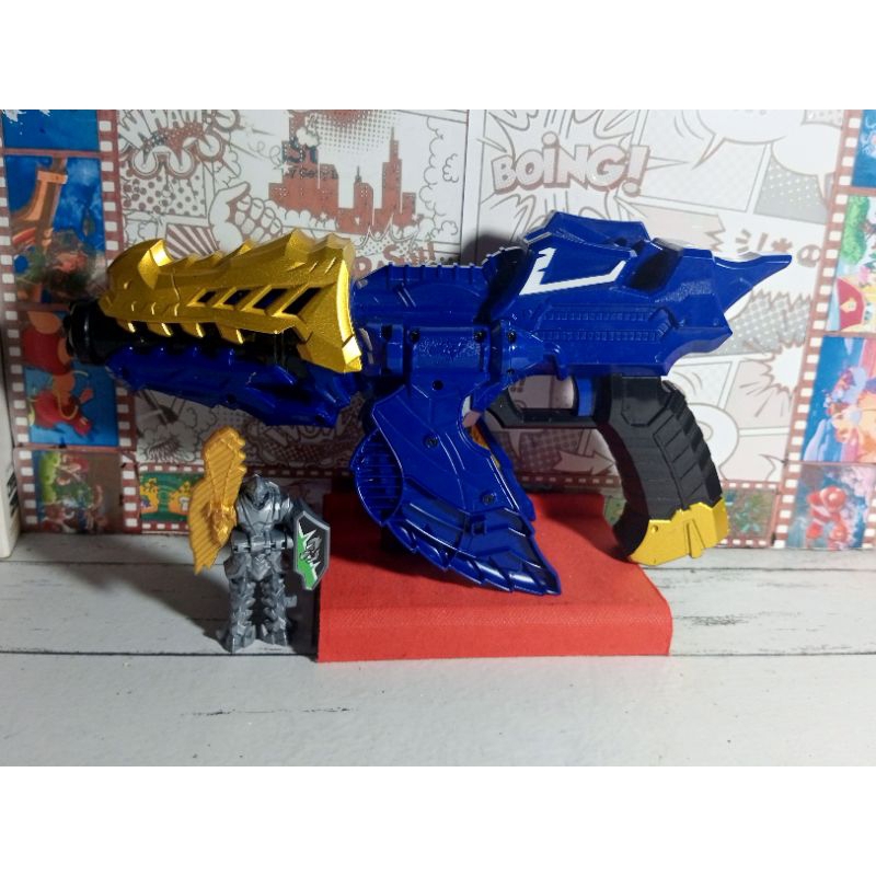 Power Rangers Ryusoulger DX Gold Mosa Blaster Toys (Bandai ) | Shopee ...