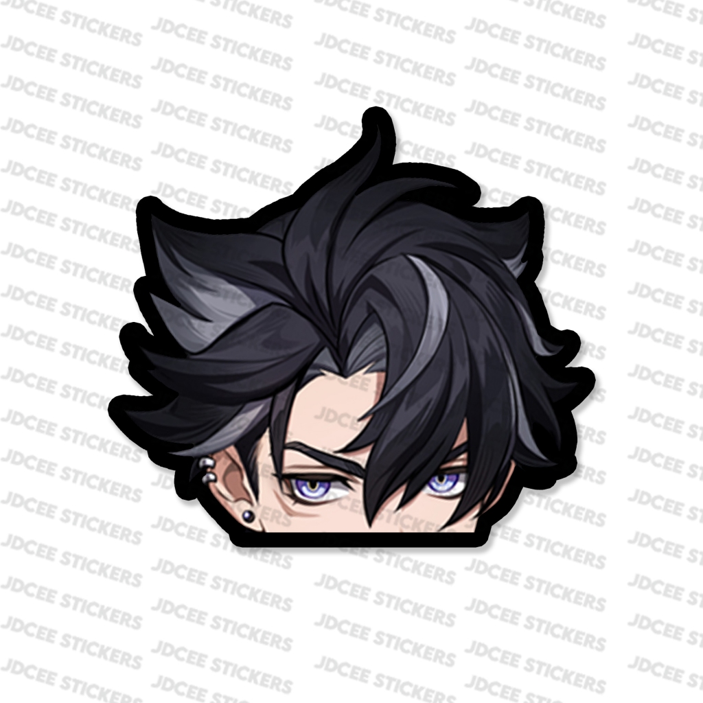 PEEKER STICKERS Wriothesley | Genshin Impact Character Waterproof (per ...