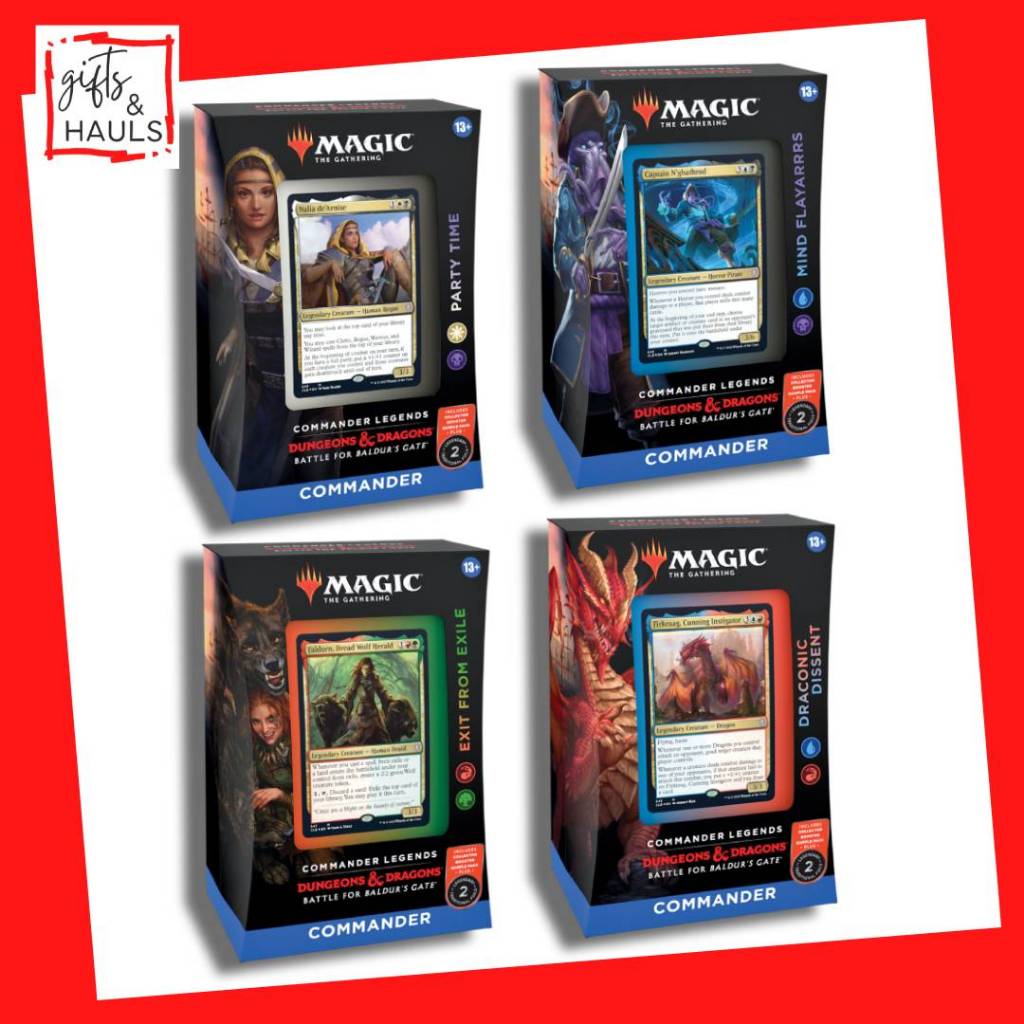 Magic The Gathering MTG Commander Legends: Battle for Baldur's Gate ...