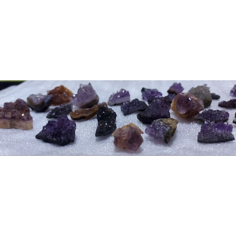 Amethyst Crystal Mini Clusters (Bundle of 3-4 pcs) | Shopee Philippines