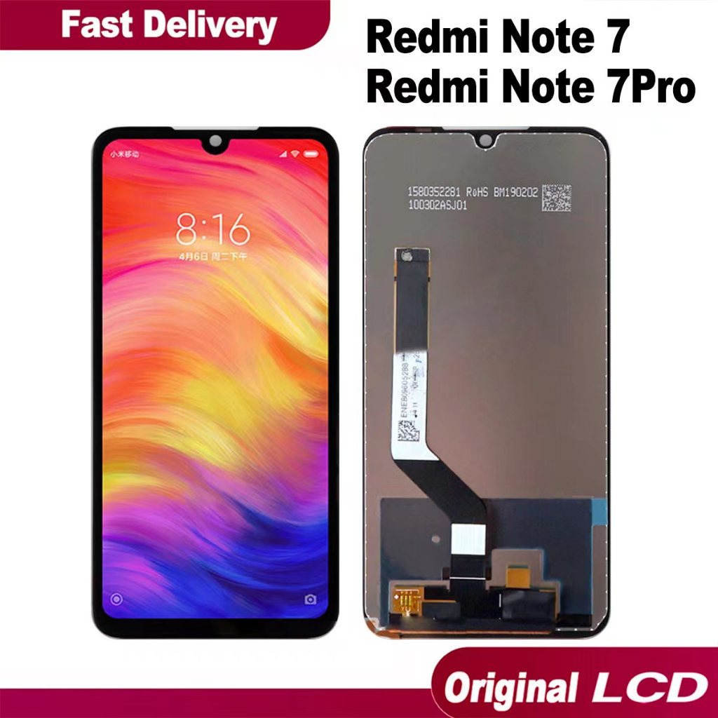 Redmi Note 7 LCD Note 7 Pro Display Touch Screen | Shopee Philippines