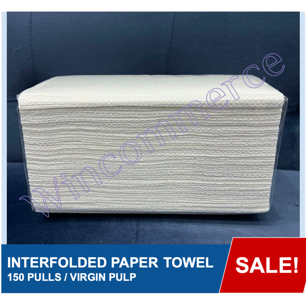 Interfolded Facial Tissue 150 pulls [Paper Towel / Pull up Tissue ...