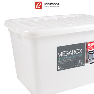 Megabox 155L Storage Box (Clear) | Shopee Philippines