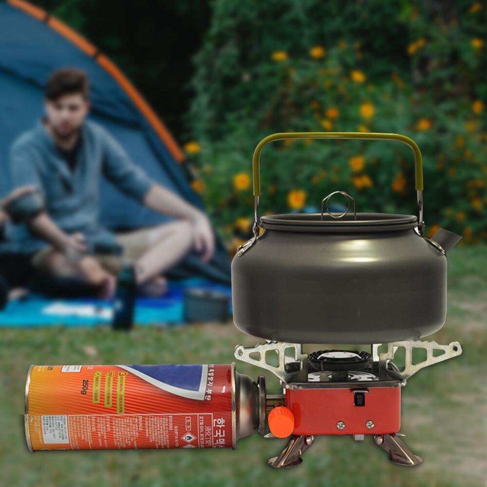 Mini Outdoor Camping Folding Gas Stove hiking Portable Split Stoves ...