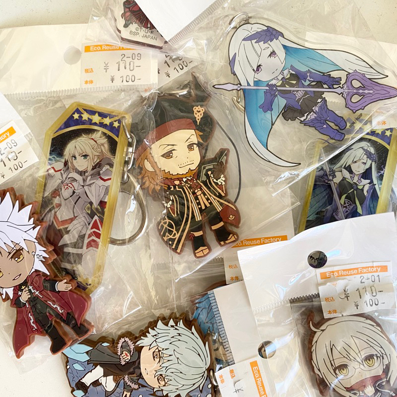 Fate Grand Order Merch (Acrylic Keychain, Rubber Charms, Poster, Card ...