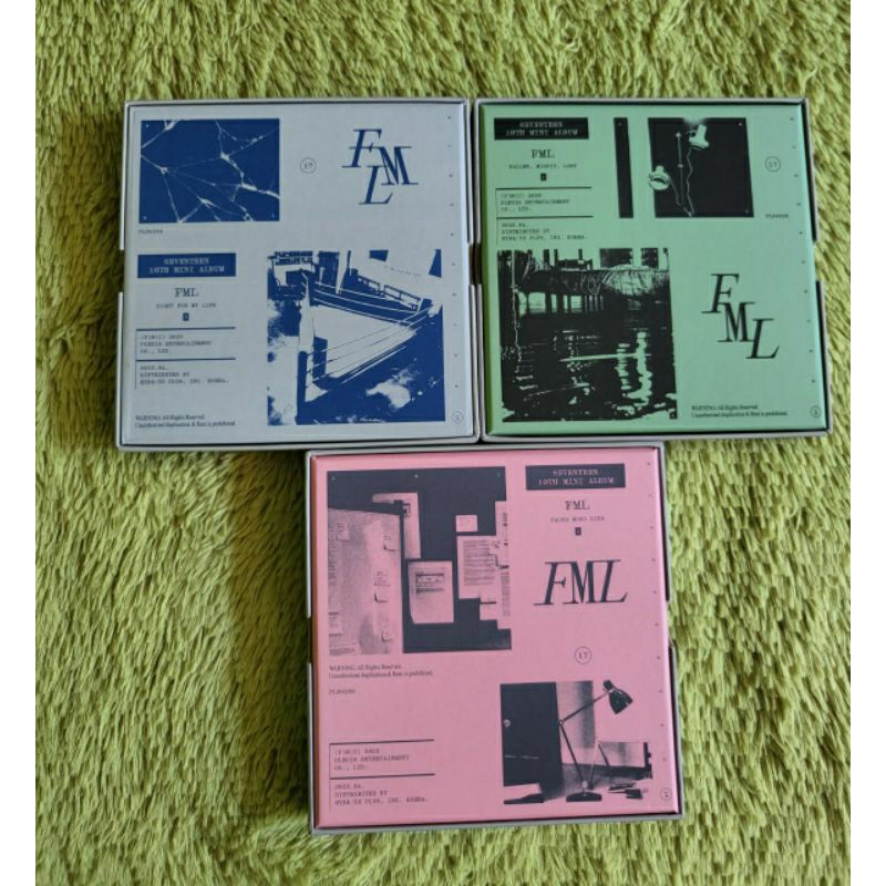 SEVENTEEN FML Unsealed Albums | Shopee Philippines