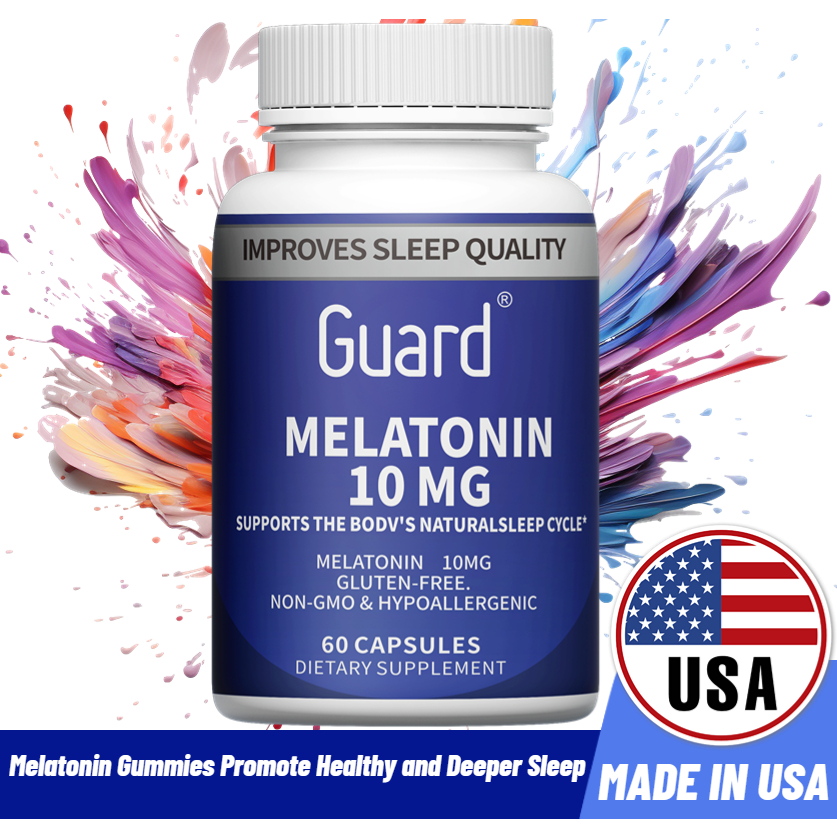 Supplementing sleep melatonin capsules can calm the nerves, calm down ...