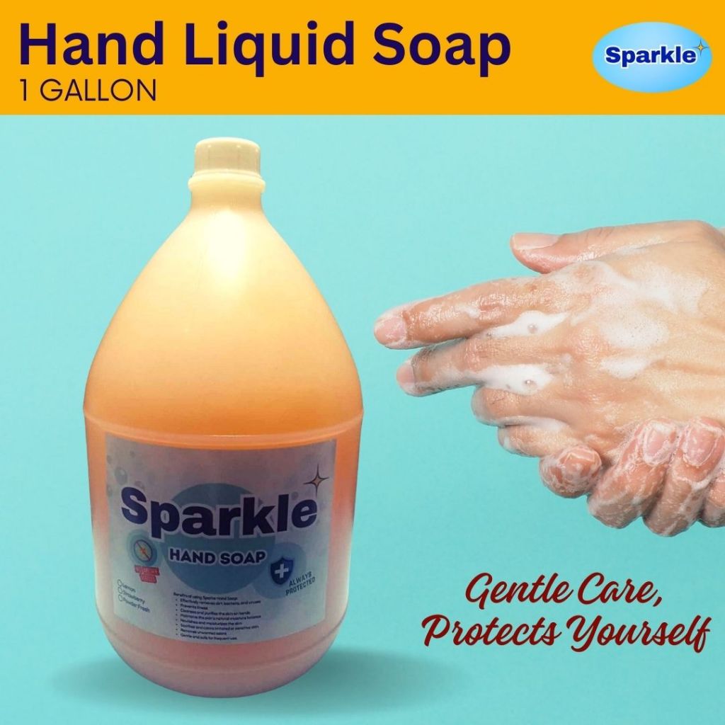 Liquid Hand Soap 1 Gallon or 1 Liter Antibacterial Disinfectant ...